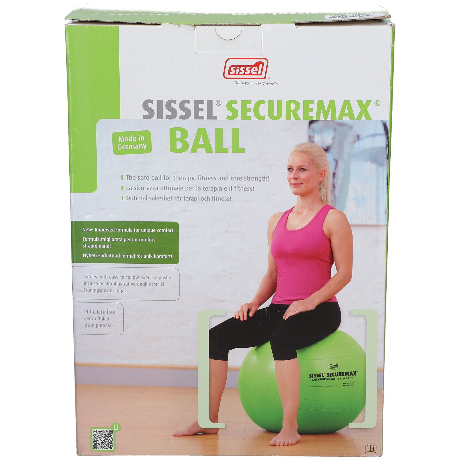 Sissel® Securemax Ball Ballon de Gymnastique Rouge 500 cm 1 pc(s ...