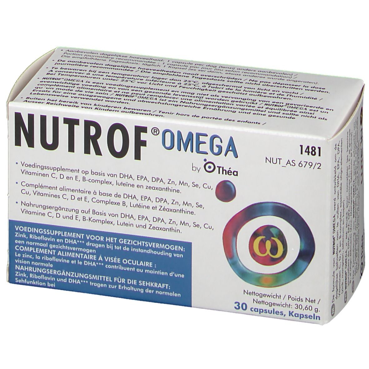 NUTROF® Omega Kapseln 30 St - Redcare Apotheke