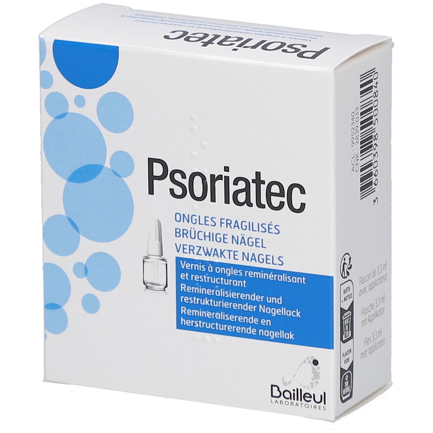Psoriatec Nagellack Brüchige Nägel 3,3 ml - Redcare Apotheke