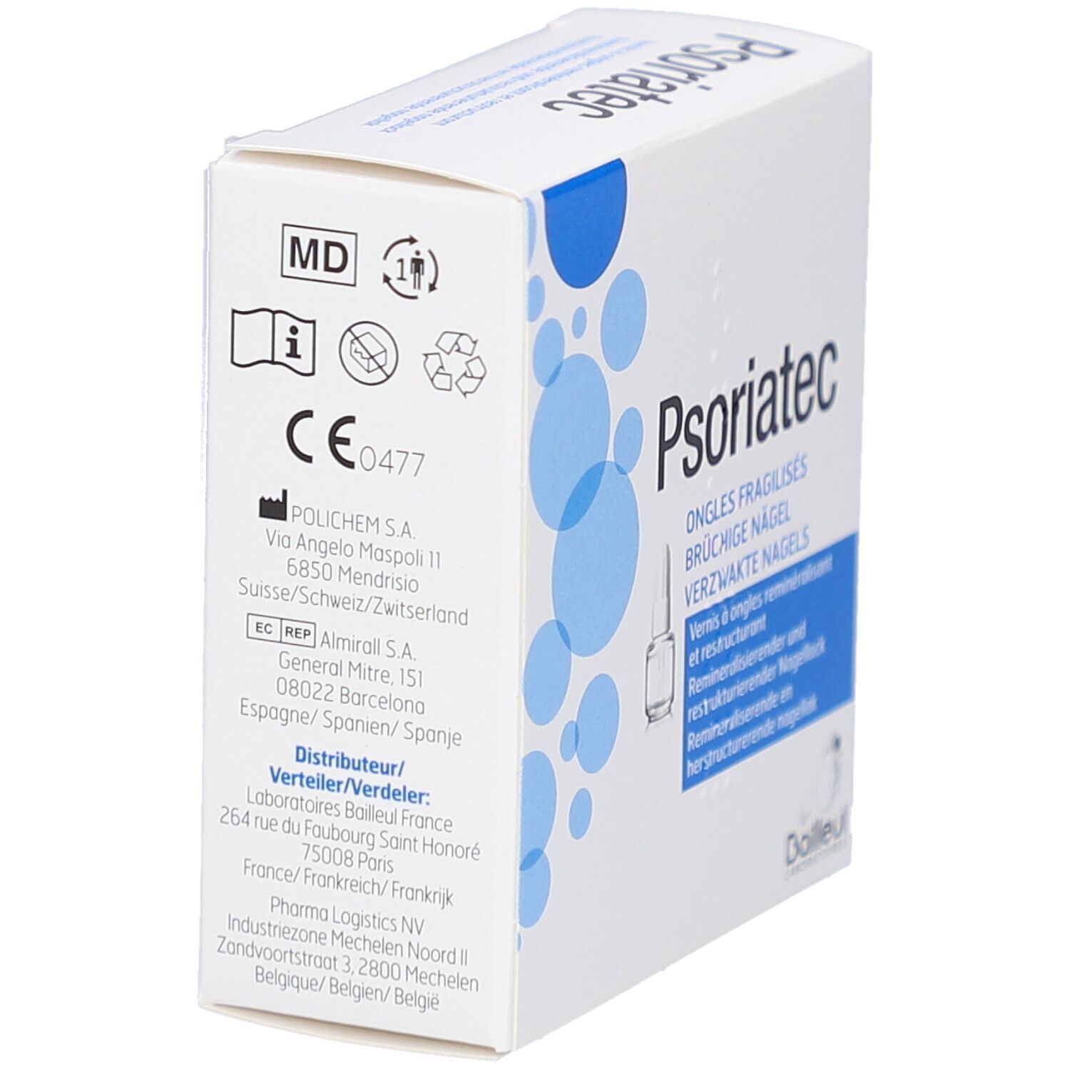 Psoriatec Nagellack Brüchige Nägel 3,3 ml - Redcare Apotheke