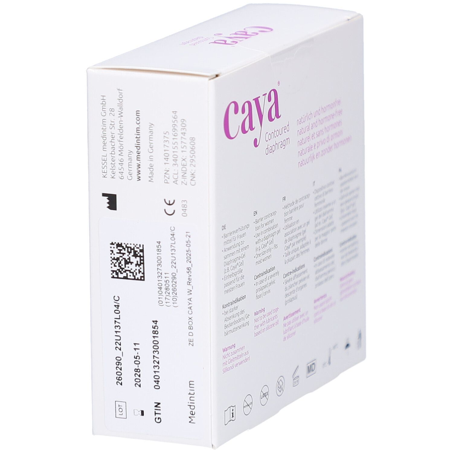 Caya® Diaphragme contraceptif 1 pc(s) - Redcare Apotheke