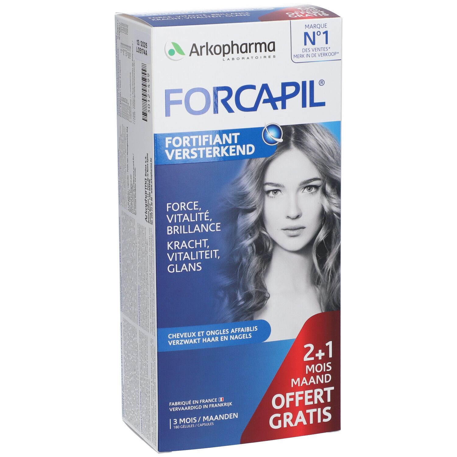 Arkopharma Forcapil® cheveux et ongles 180 pc(s) - Redcare Apotheke