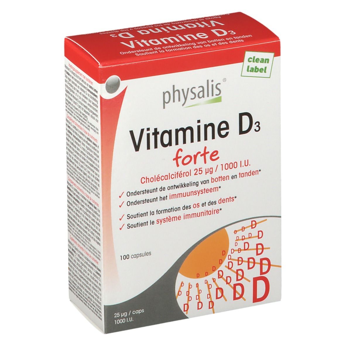 Physalis® Vitamin D3 Forte 100 St - Redcare Apotheke