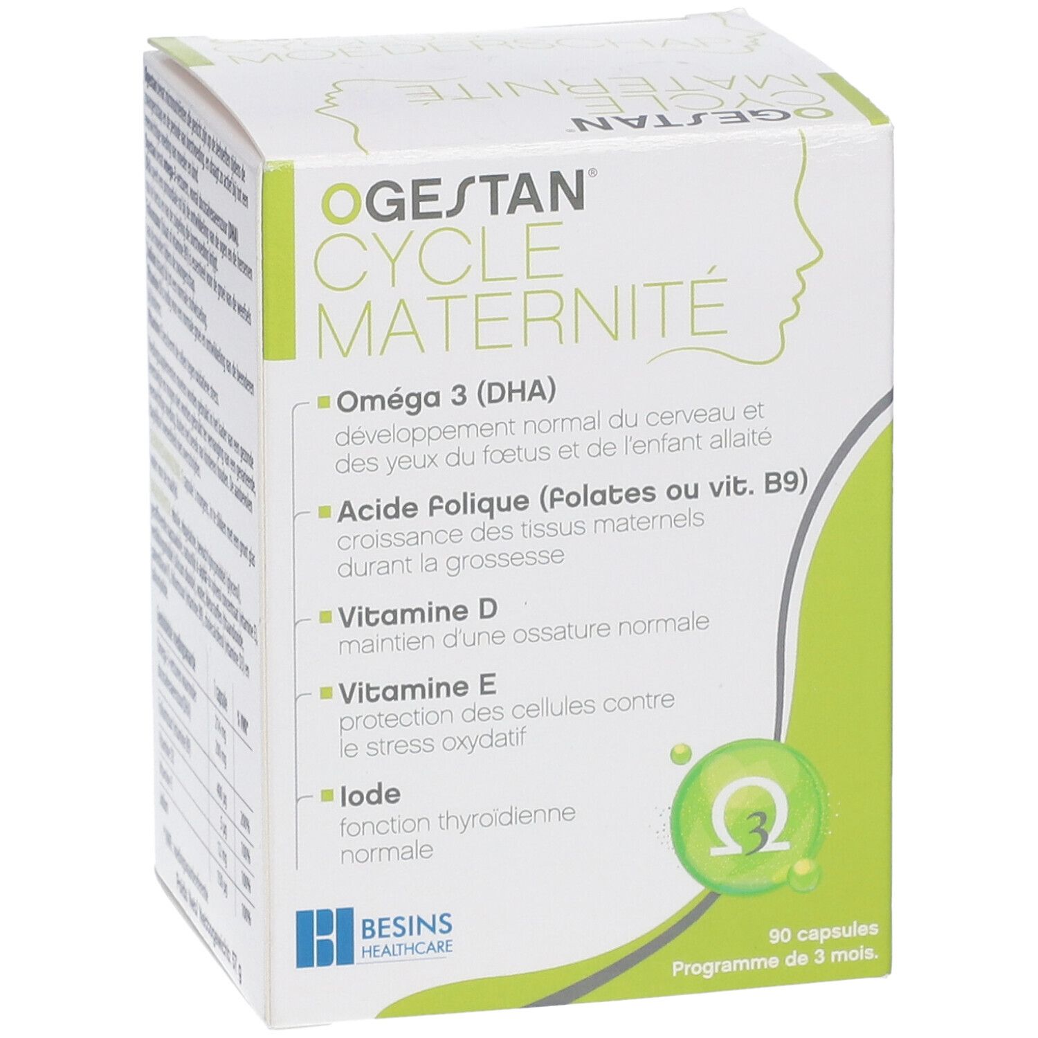Ogestan® B9 Cycle maternité 90 pc(s) - Redcare Apotheke