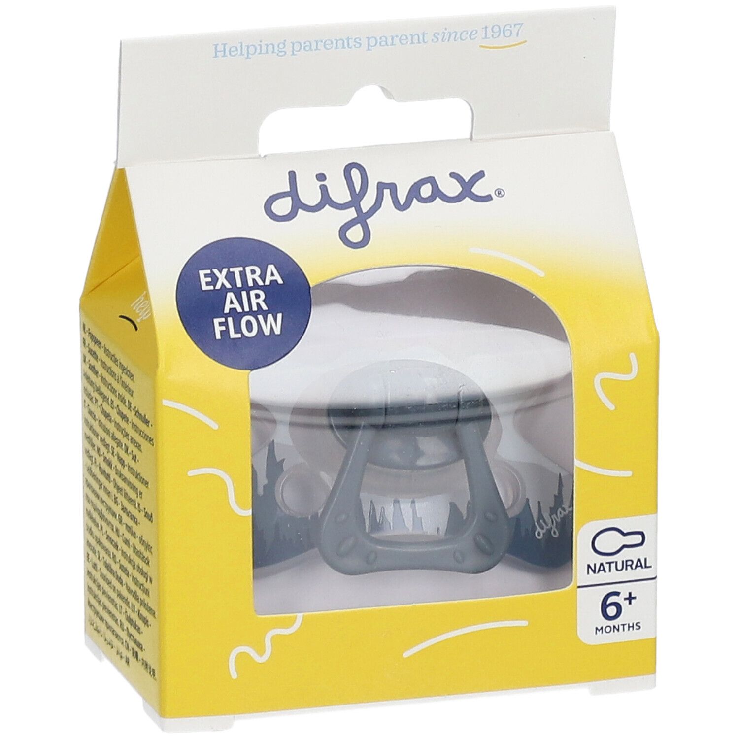 Difrax® Natural Tétine 6 mois+ 1 pc(s) - Redcare Apotheke