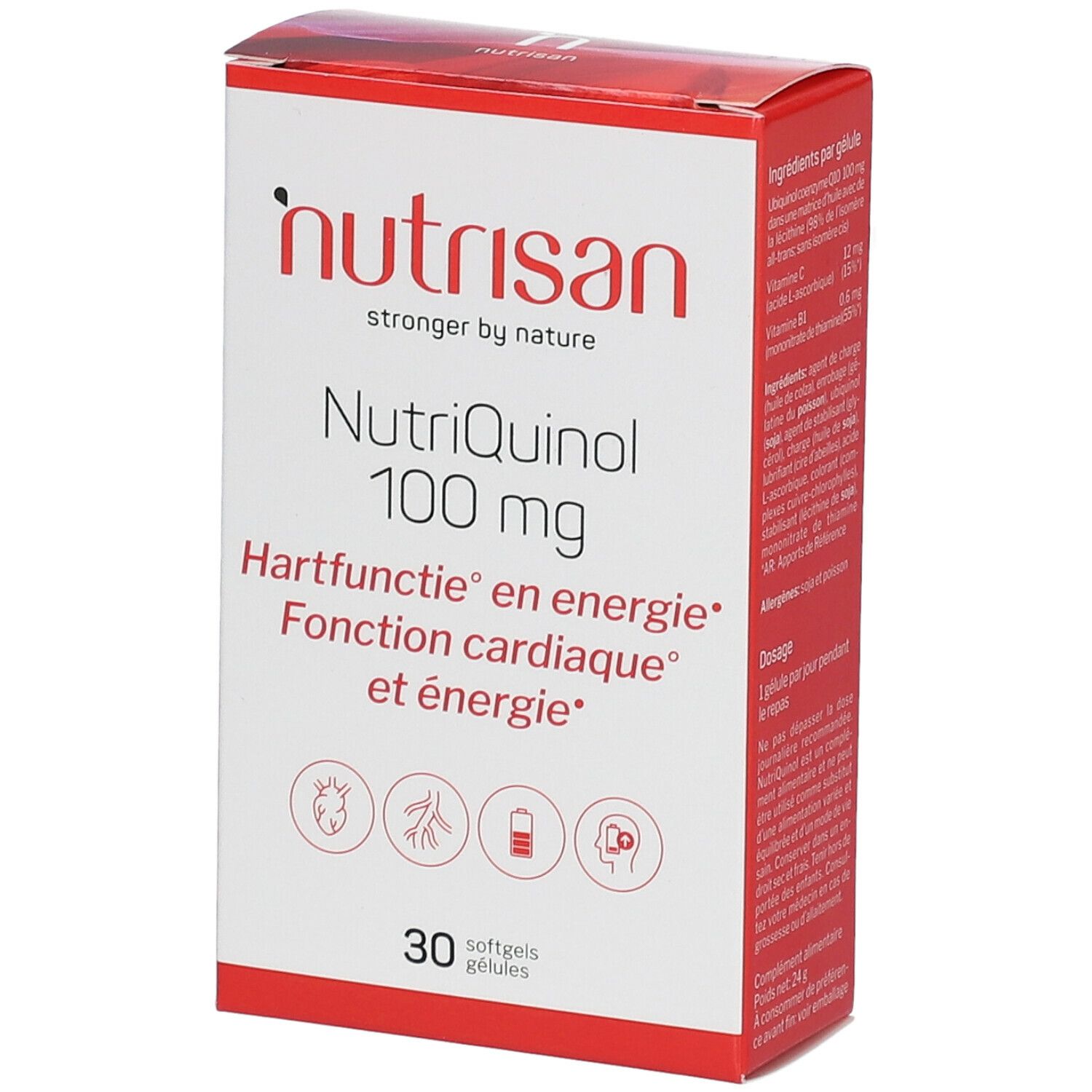 Nutrisan NutriQuinol 100 mg 30 St - Redcare Apotheke
