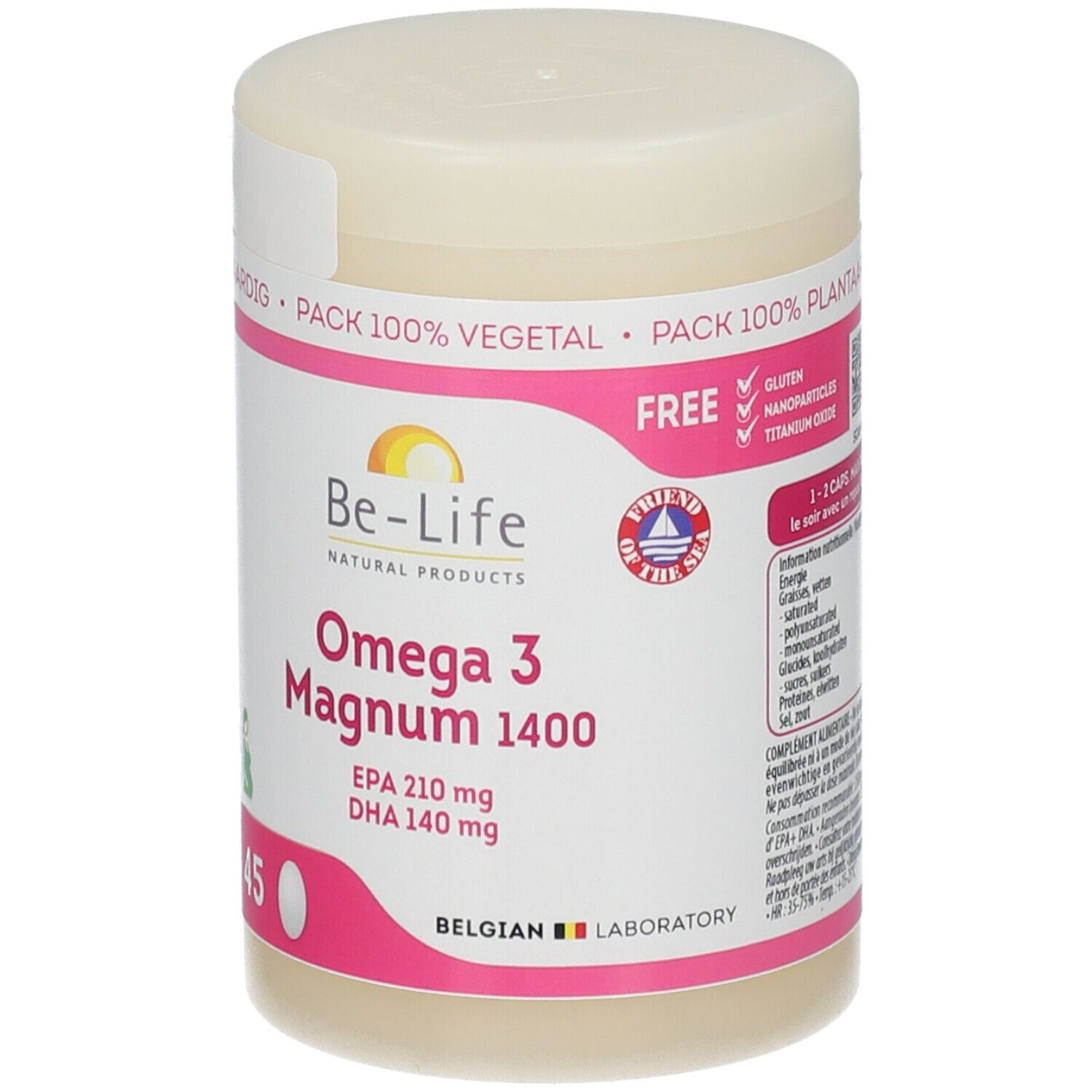 Be-Life Omega 3 Magnum 1400 45 St - Redcare Apotheke