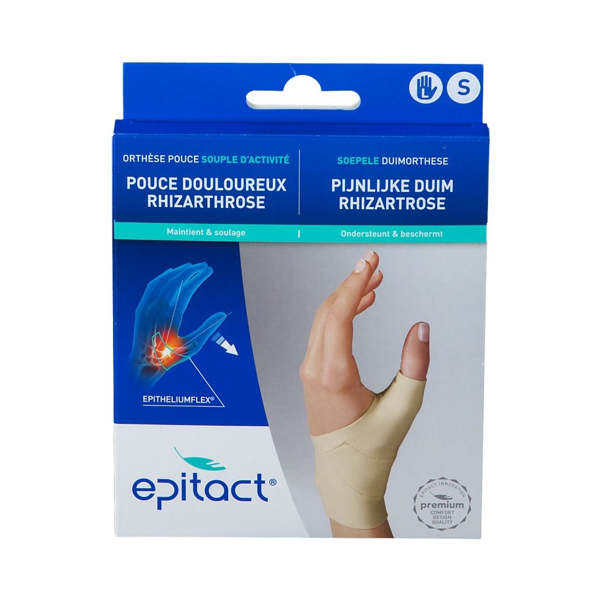 epitact® Orthese Daumen Flexibel Links S 1 St - Redcare Apotheke