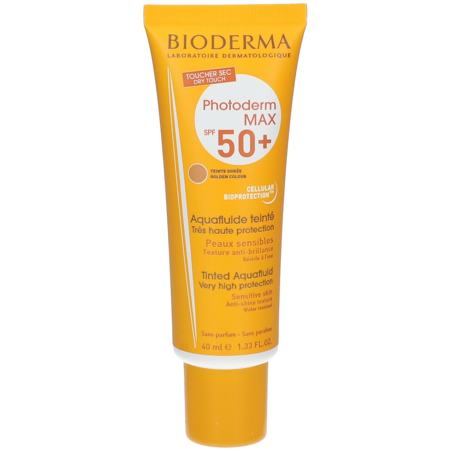 BIODERMA Photoderm MAX Aquafluid gold SPF 50+ 40 ml - Redcare Apotheke