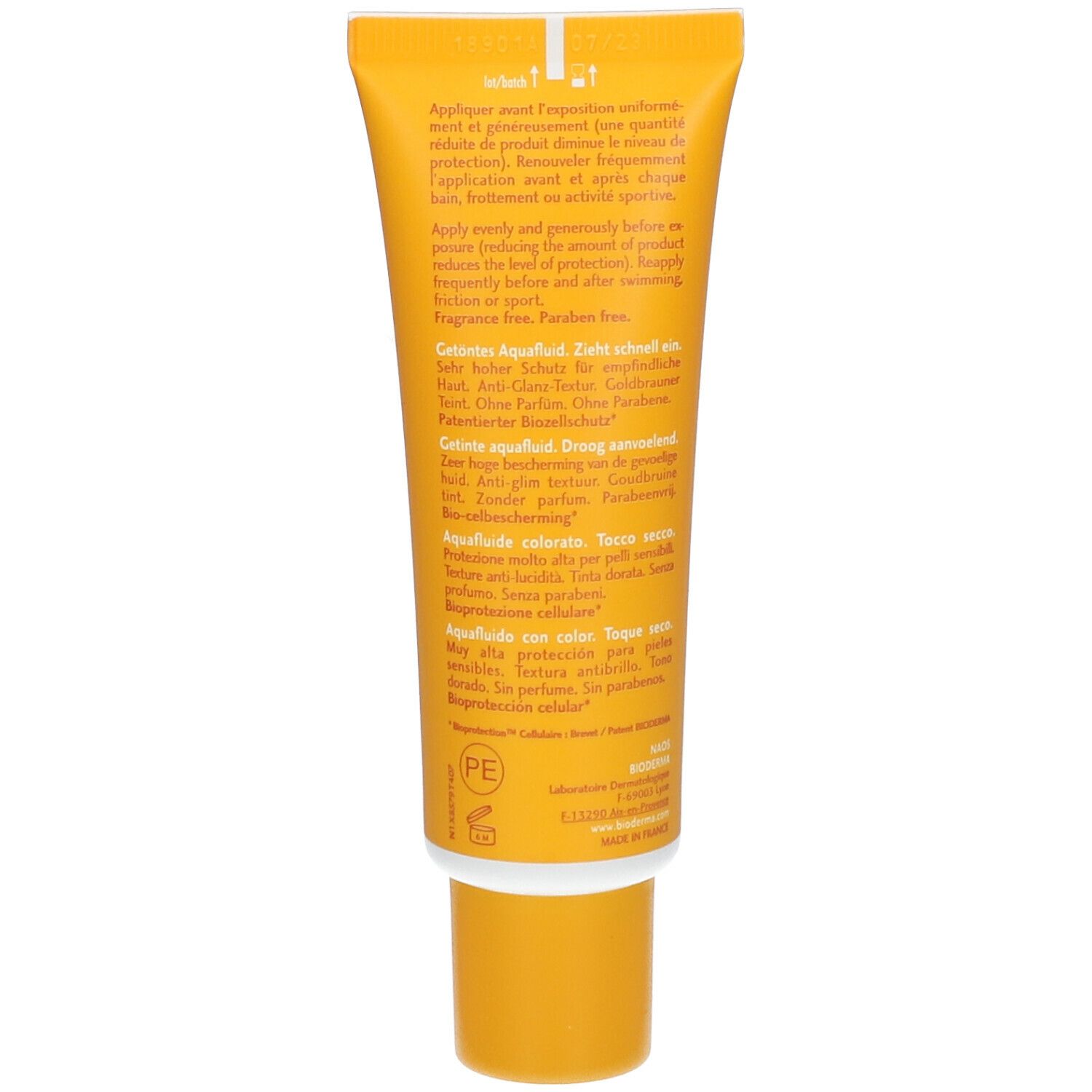 BIODERMA Photoderm MAX Aquafluid gold SPF 50+ 40 ml - Redcare Apotheke