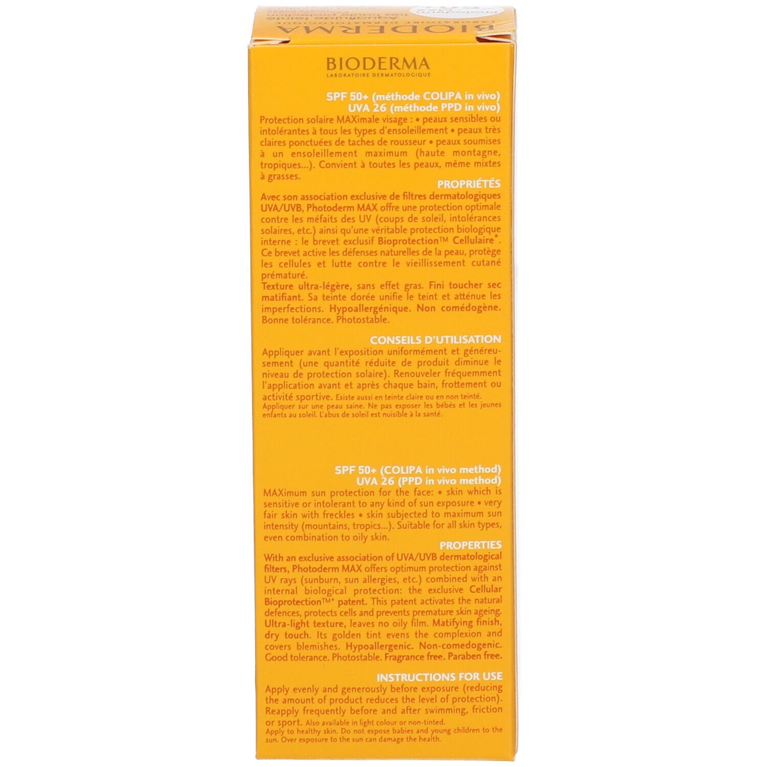 BIODERMA Photoderm MAX Aquafluid gold SPF 50+ 40 ml - Redcare Apotheke