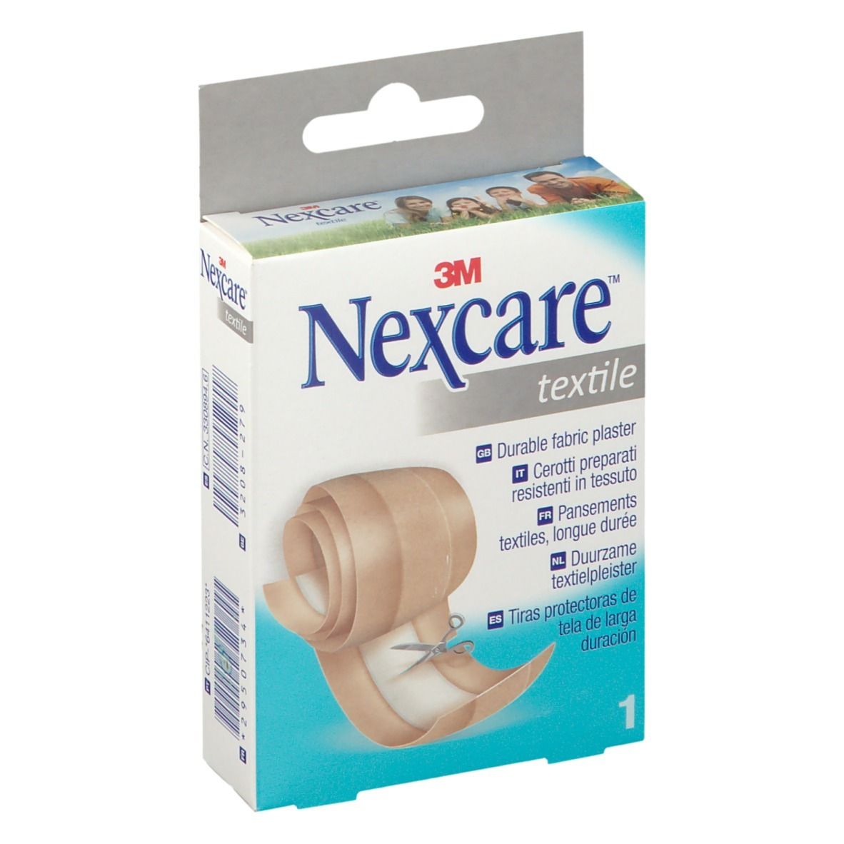 3M Nexcare™ Textile Pflaster-Rolle 6 cm x 1 m 1 St - Redcare Apotheke