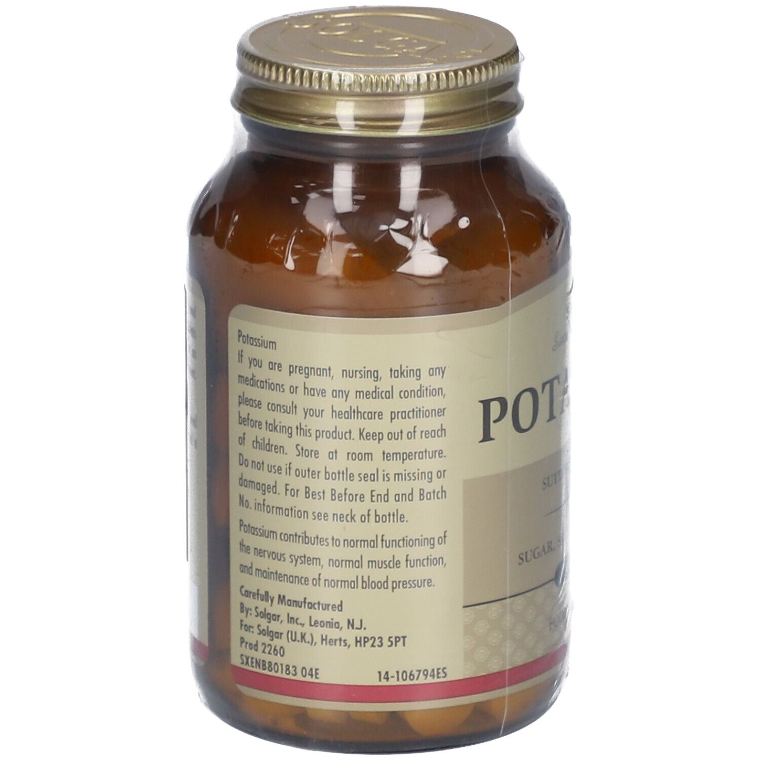 Solgar® Potassium 100 St - Redcare Apotheke