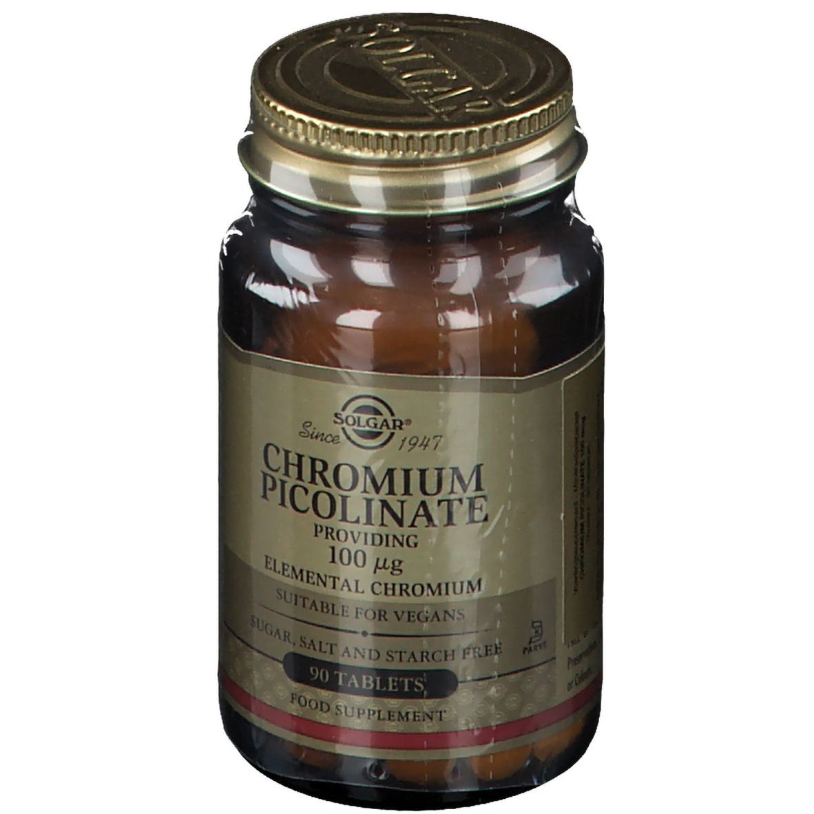 Solgar® Chromium Picolinate 100 µg 90 St - Redcare Apotheke