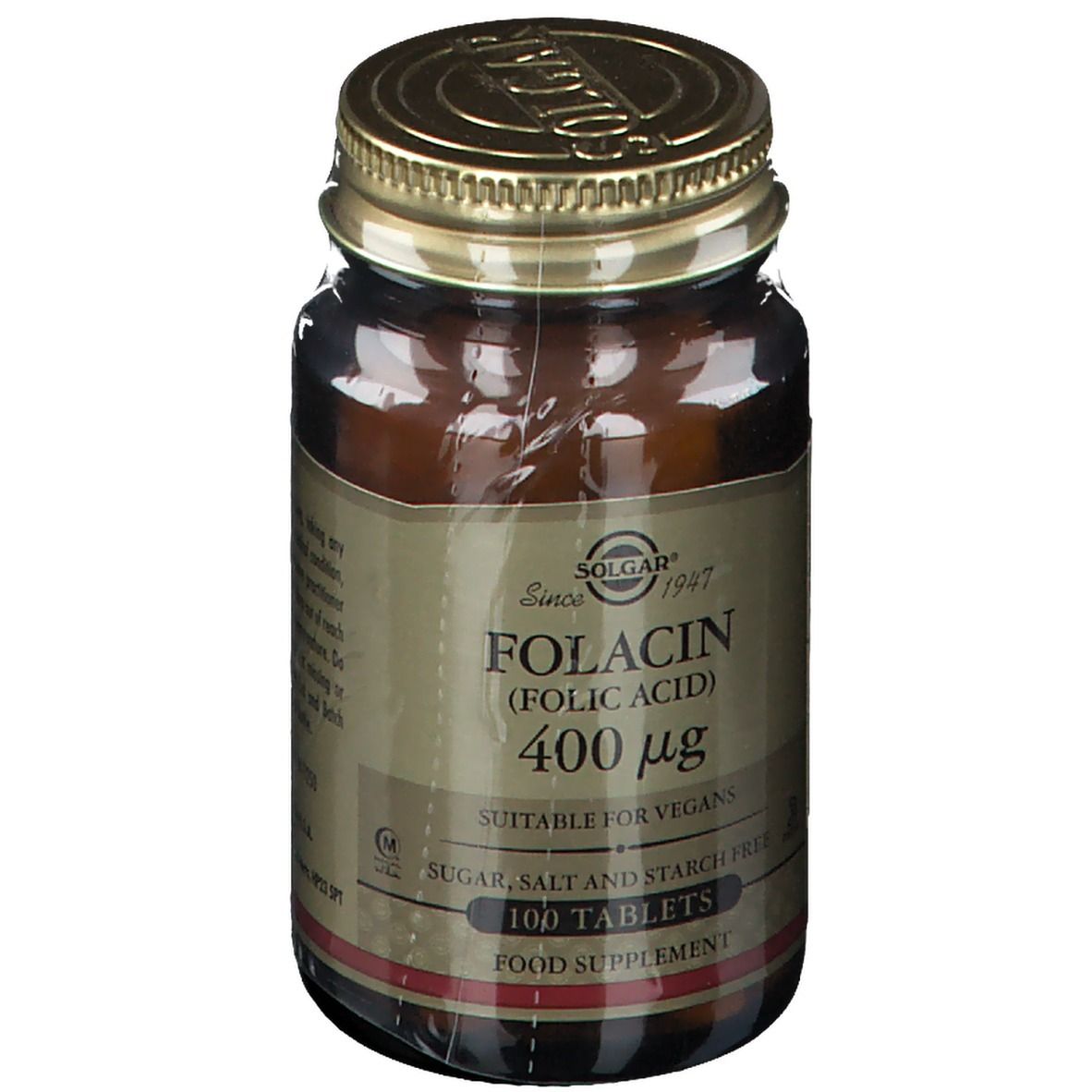 Solgar® Folacin 400 µg 100 St - Redcare Apotheke