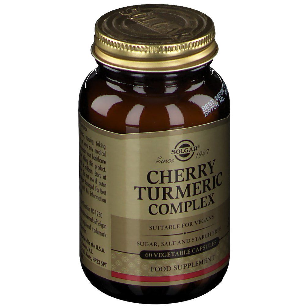 Solgar Cherry Turmeric Complex V-Caps 60 St - Redcare Apotheke