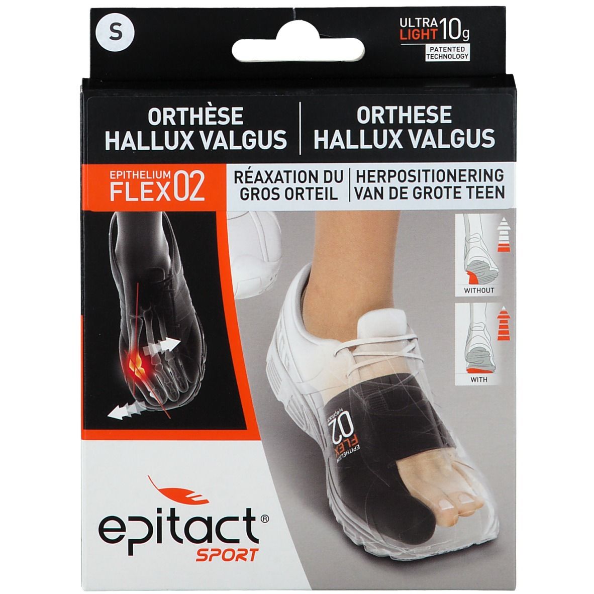 Epitact Orthese Hallux Valgus Sport S 1 St - Redcare Apotheke