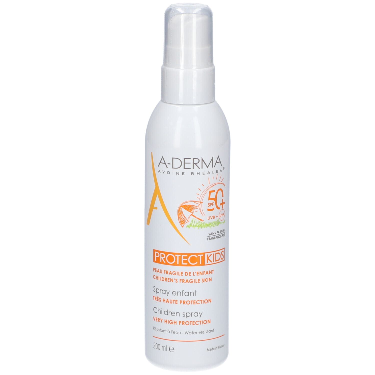 A-DERMA® Protect Kids Spray SPF 50+ 200 ml - Redcare Apotheke