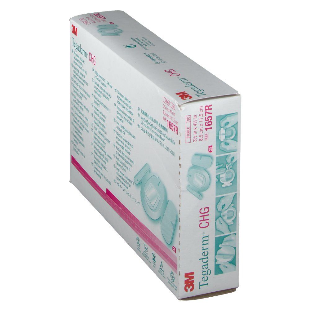 Tegaderm I,V, CHG Dressing 8,5 x 11,5 cm 1657R 25 pc(s) - Redcare Apotheke