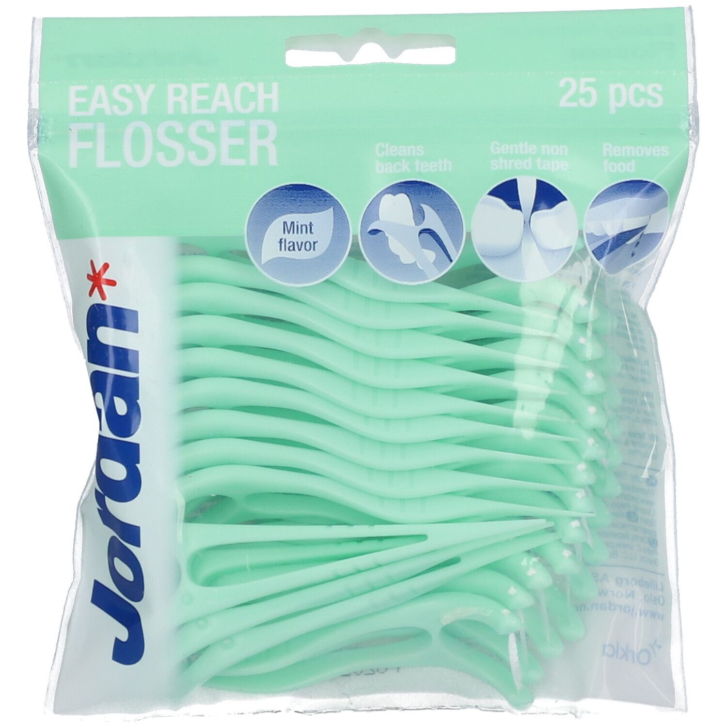 Jordan Easy Rich Flosser Fil dentaire 25 pc(s) - Redcare Apotheke