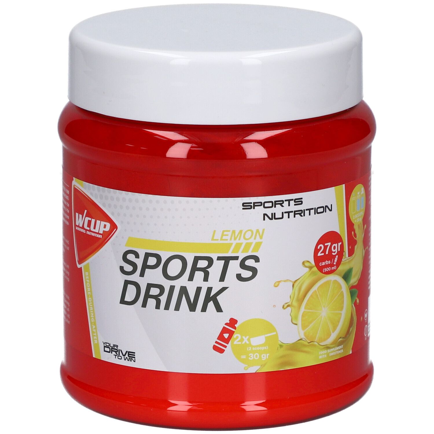 WCUP Sports Drink Zitrone 480 g - Redcare Apotheke