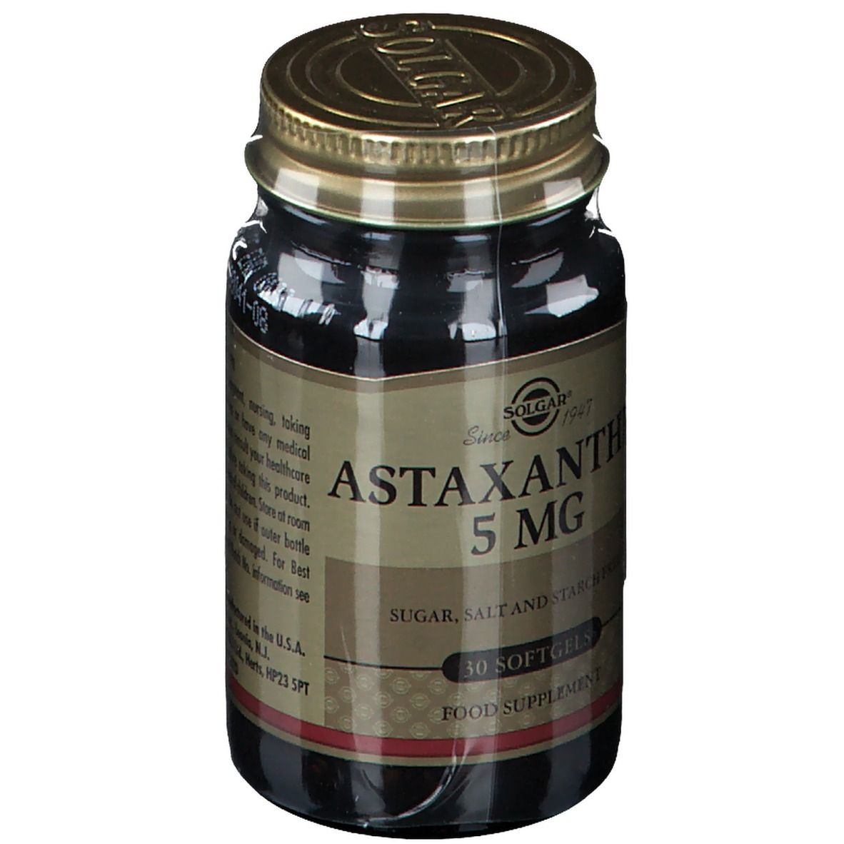 Solgar® Astaxanthin 5 mg 30 St - Redcare Apotheke