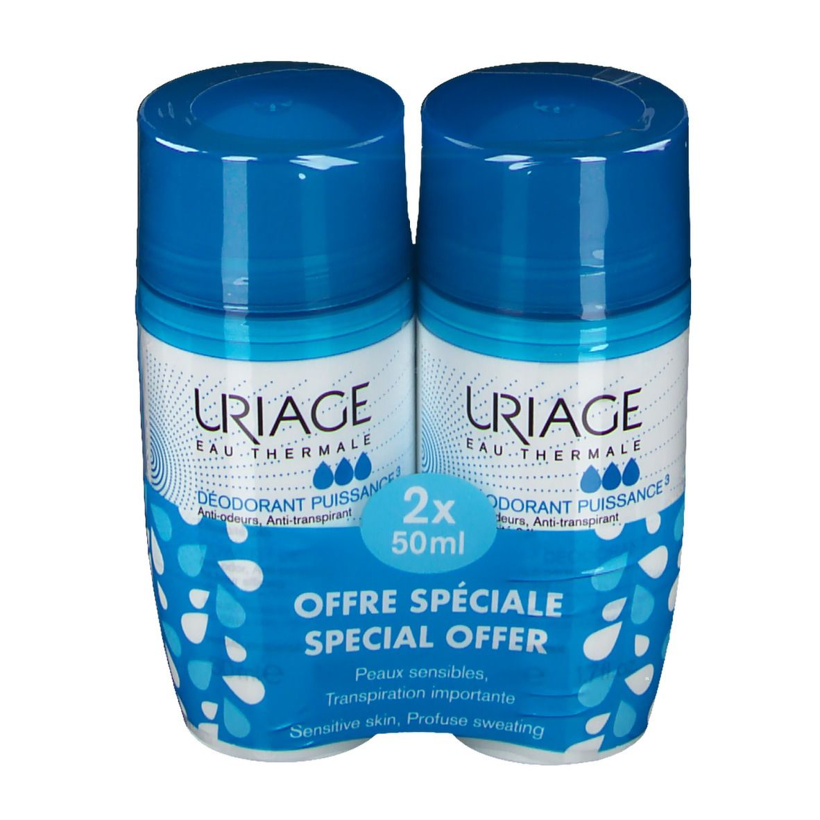 Uriage Power 3 Deodorant 24h 2x50 ml - Redcare Apotheke