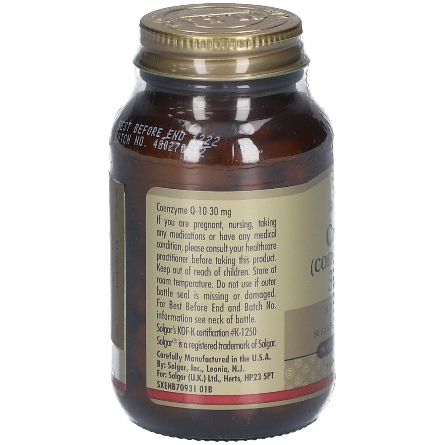 Solgar® CoQ10 30 mg 90 St - Redcare Apotheke