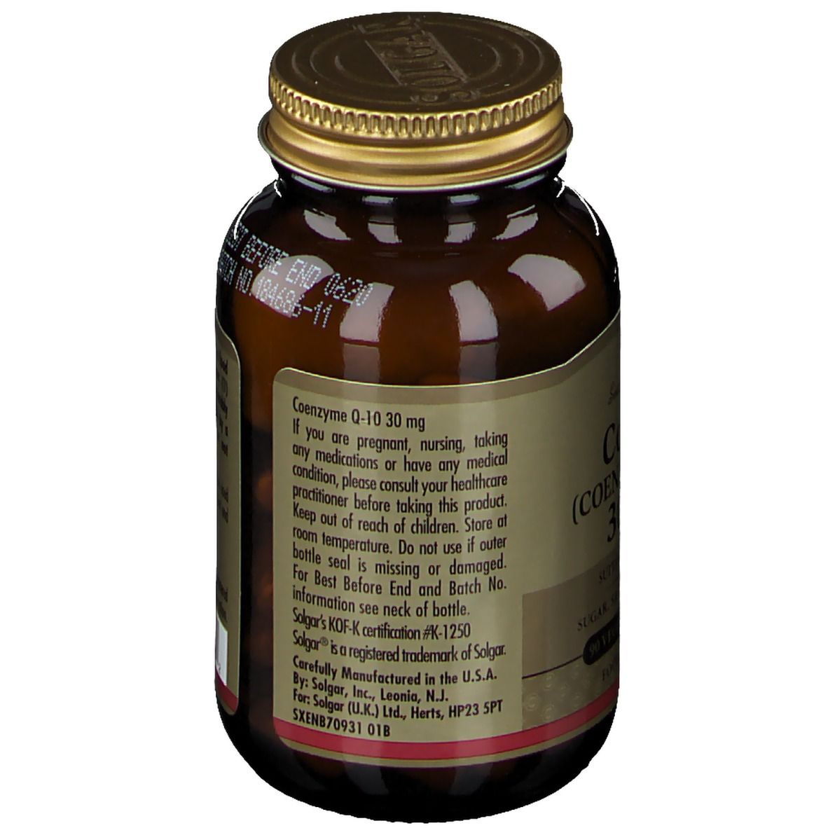 Solgar® CoQ10 30 mg 90 St - Redcare Apotheke