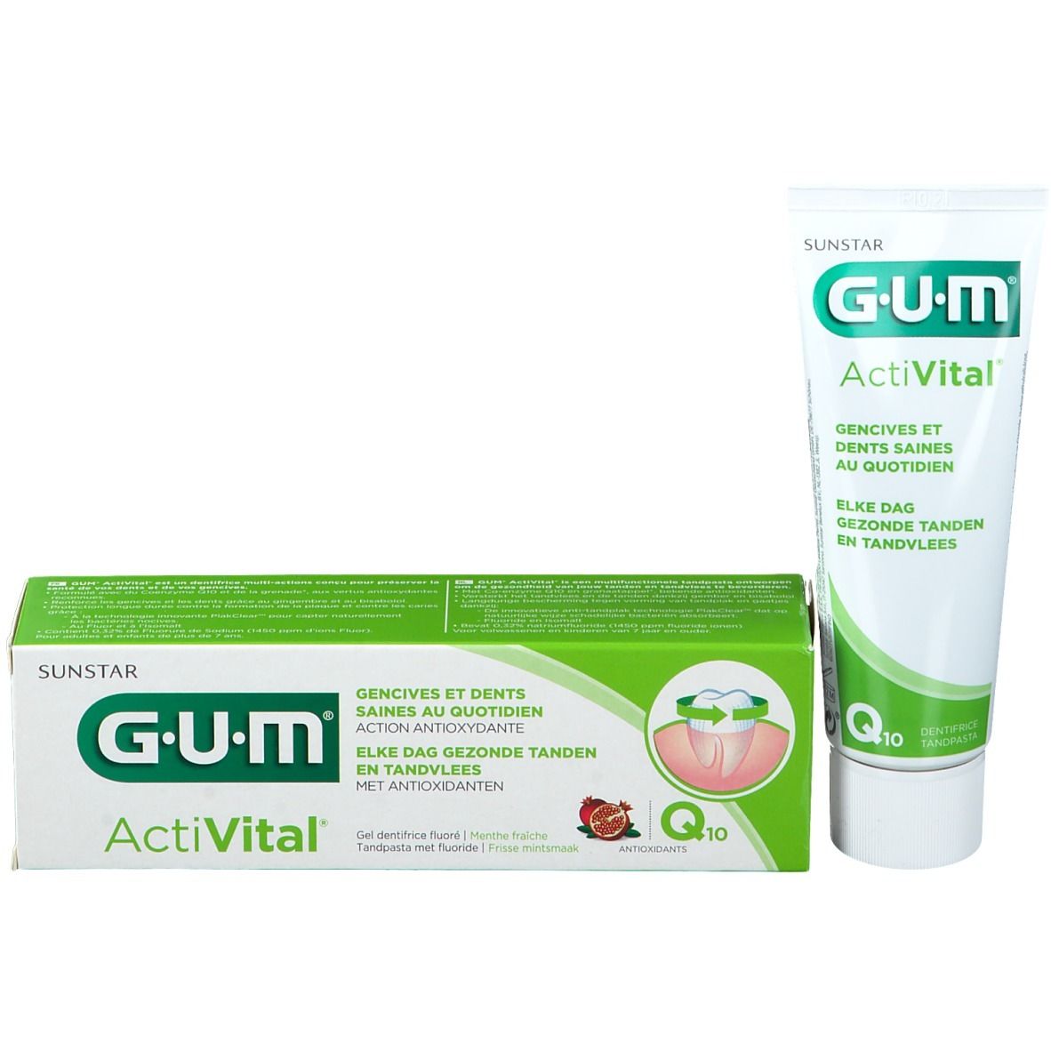 GUM® ActiVital® Zahnpasta 75 ml - Redcare Apotheke