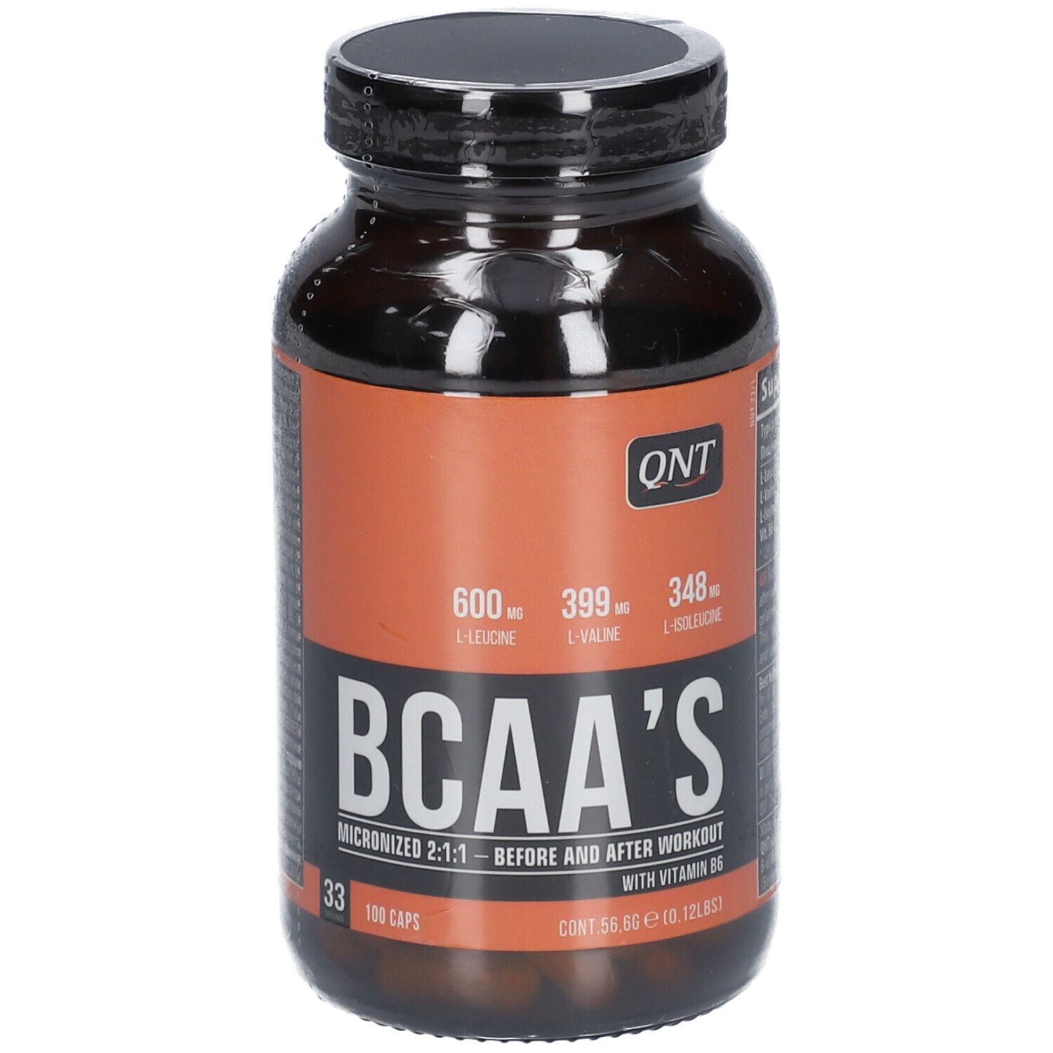 QNT BCAAS + Vitamin B6 100 St - Redcare Apotheke