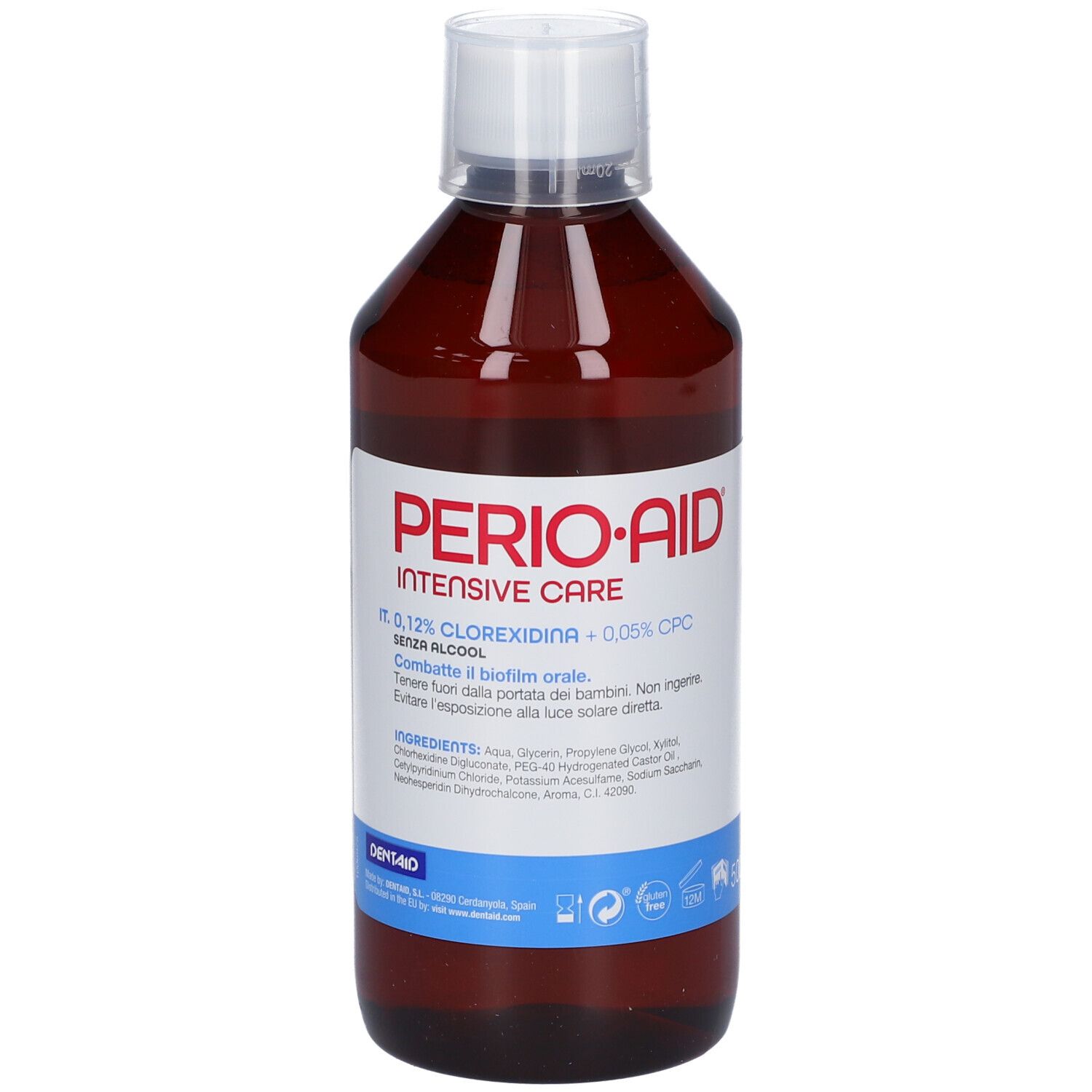 Perio-Aid® Intensive Care Mundspülung 500 ml - Redcare Apotheke