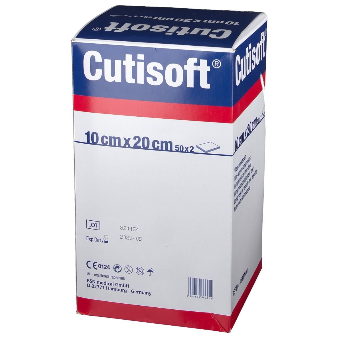 Cutisoft Cotton Stérile 10x20cm 100 pc(s) - Redcare Apotheke