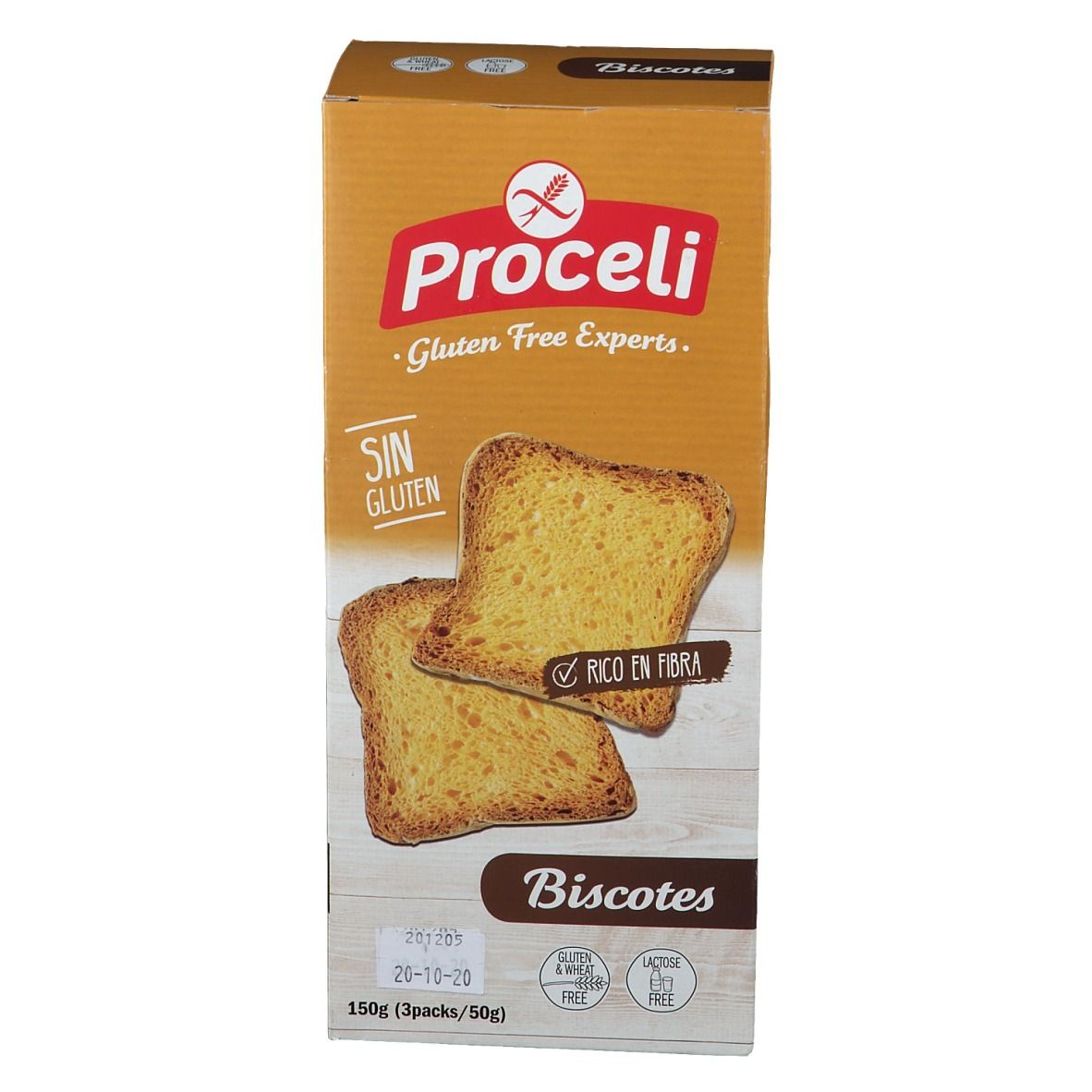 Proceli Biscottes Sans Gluten 150 g - Redcare Apotheke