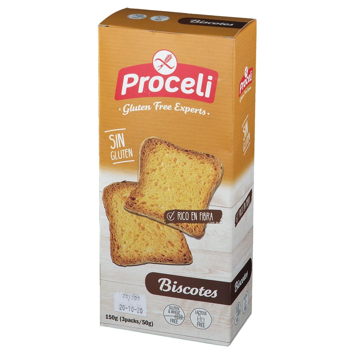 Proceli Biscottes Sans Gluten 150 g - Redcare Apotheke