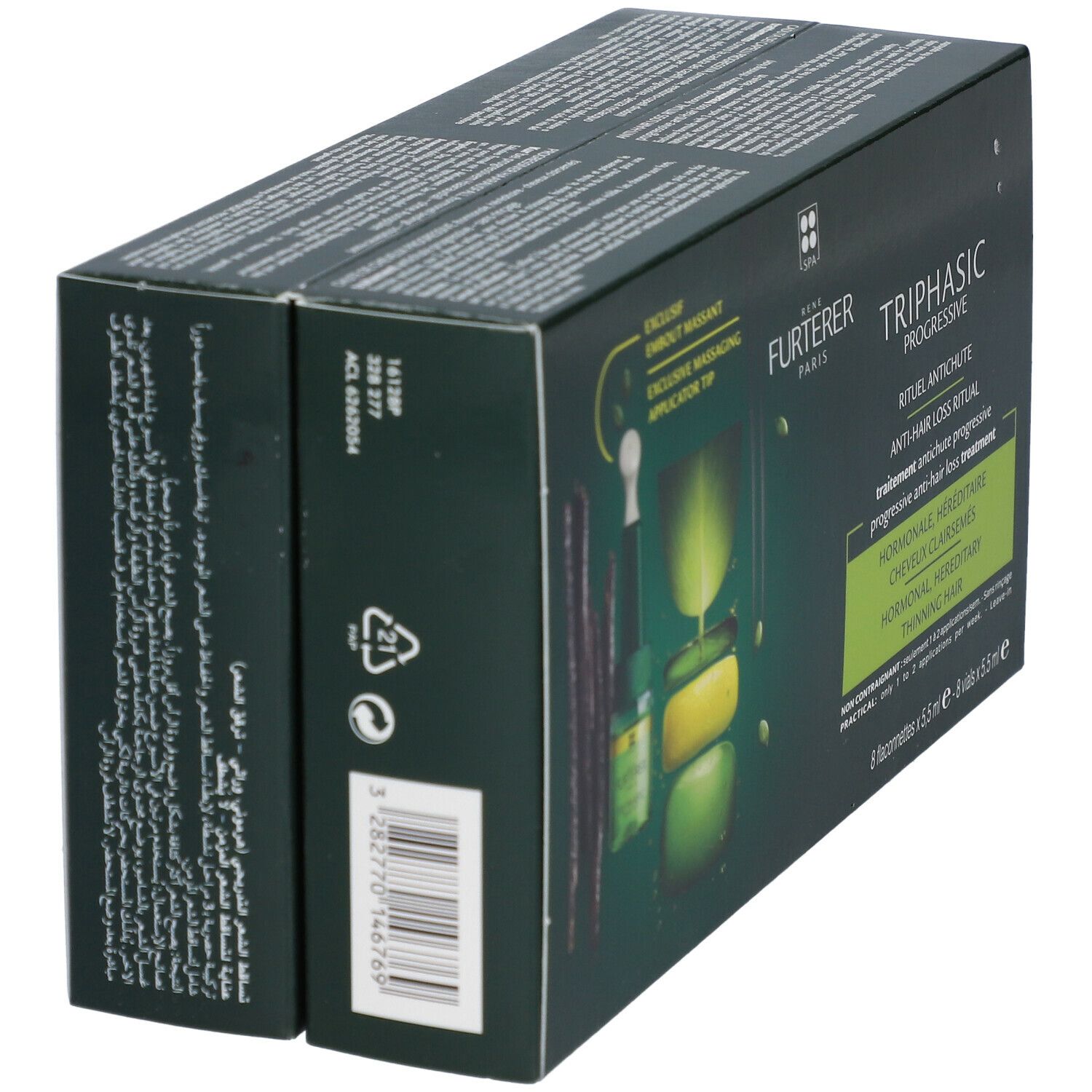 RENE FURTERER Triphasic Progressive Pflegeritual bei Haarausfall 8 St ...