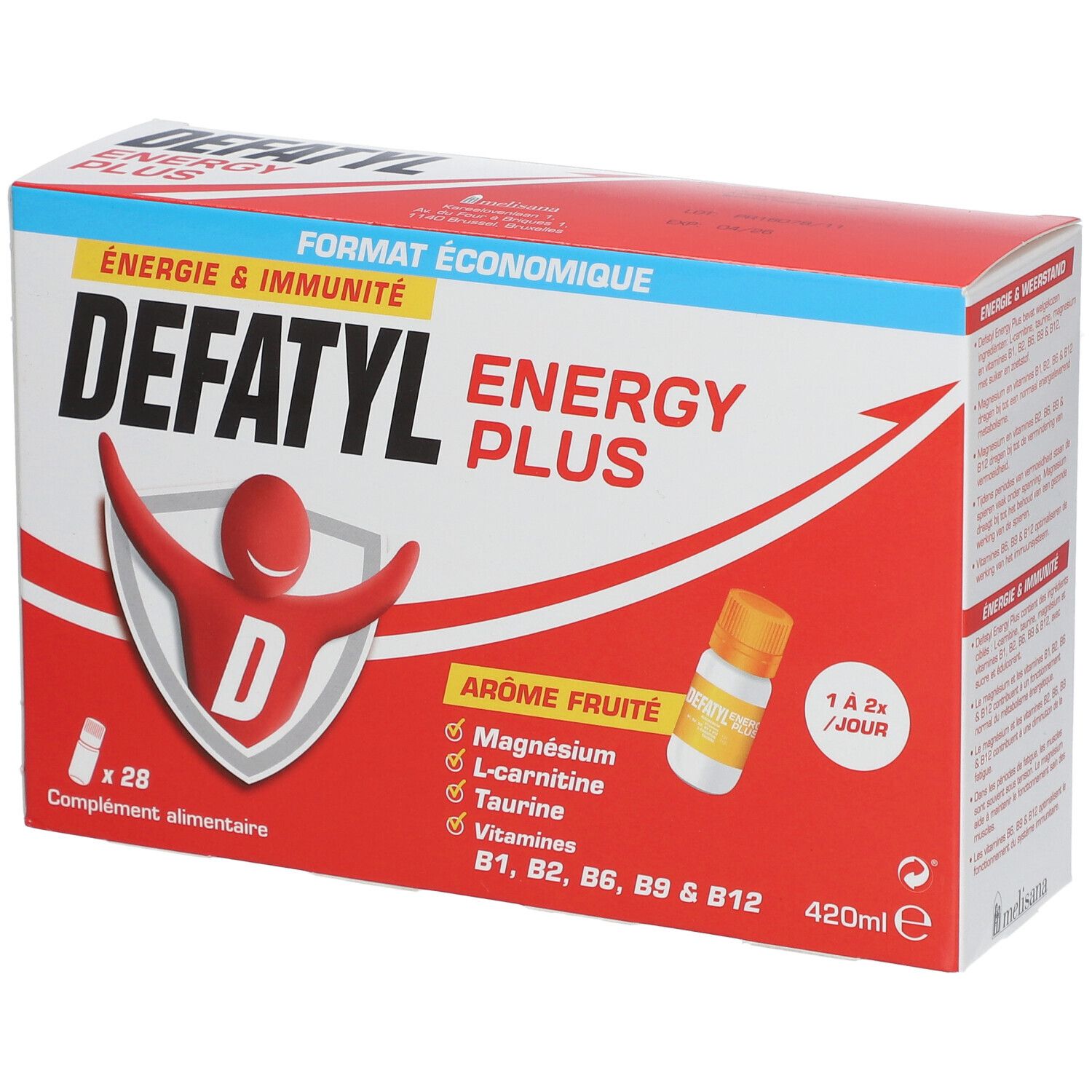 DEFATYL Energy Plus 28x15 ml - Redcare Apotheke