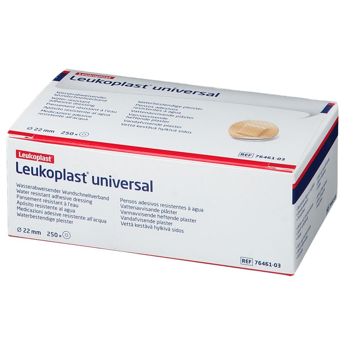 Leukoplast® Universal-Verband 22 x 22 mm 250 St - Redcare Apotheke