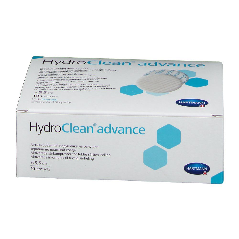 HydroClean® advance rund 5,5 cm 10 St - Redcare Apotheke
