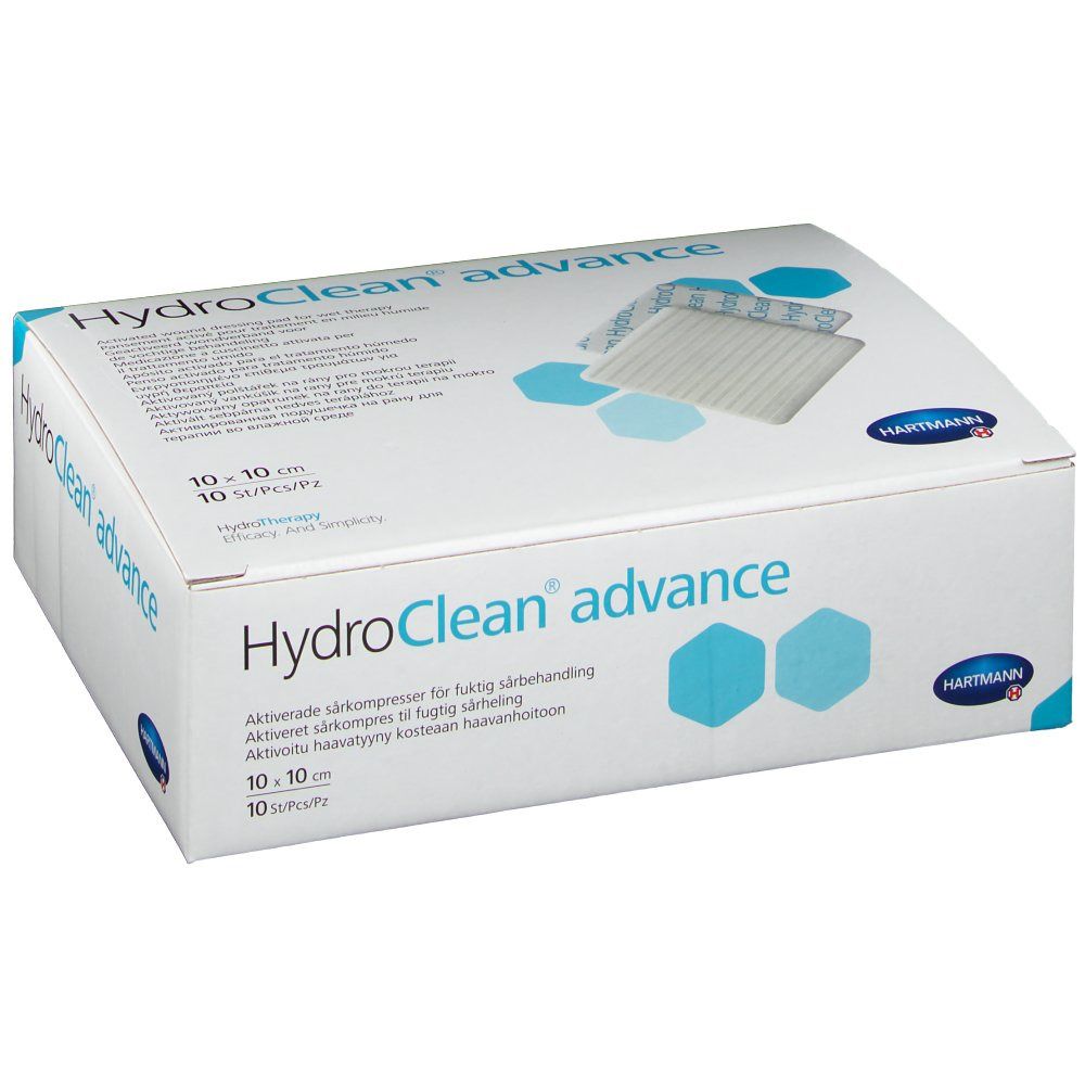 HydroClean® advance 10 x 10 cm 10 St - Redcare Apotheke