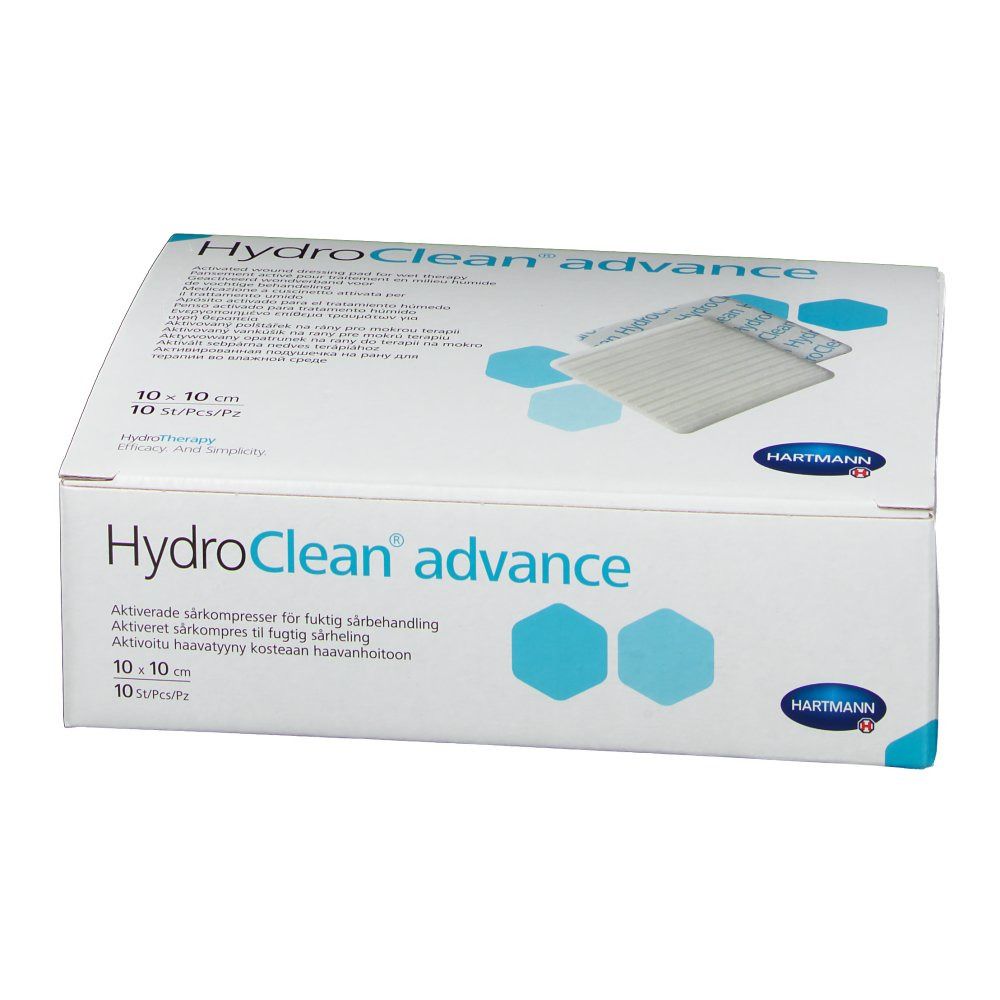 HydroClean® advance 10 x 10 cm 10 St - Redcare Apotheke
