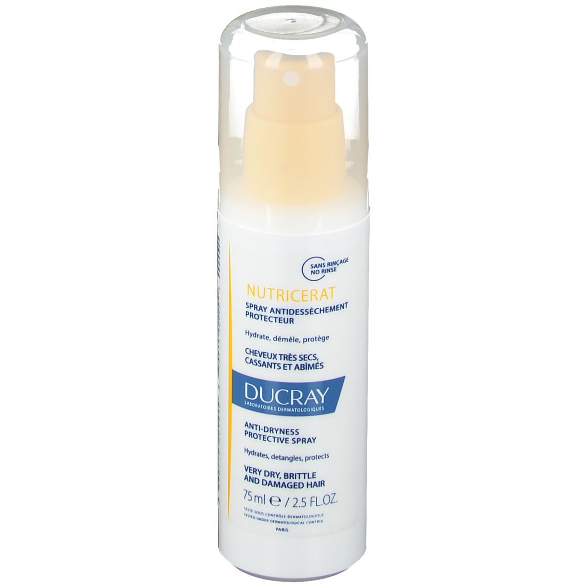 DUCRAY NUTRICERAT Spray de protection contre la sécheresse 75 ml ...