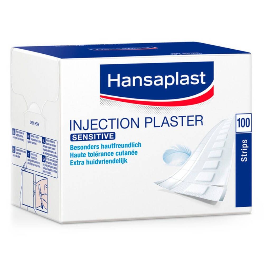 Hansaplast MED Injection Plaster Sensitive 19 x 40 mm 100 pc(s ...