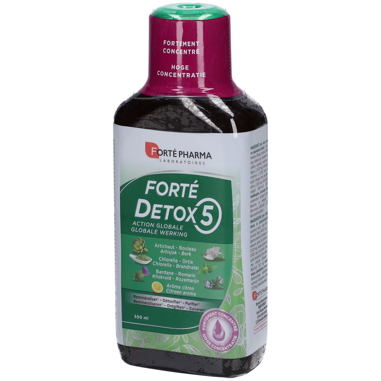 Forté Pharma Forte Detox 5 500 ml - Redcare Apotheke