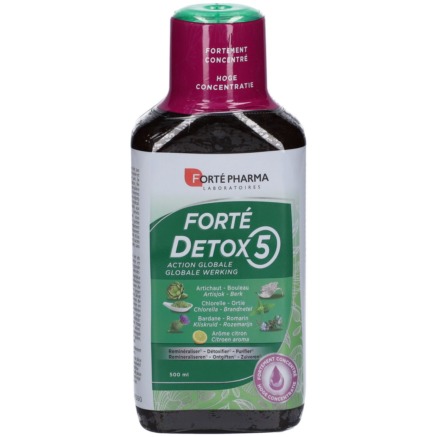 Forté Pharma FORTÉ DETOX 5 ORGANES 500 ml - Redcare Apotheke
