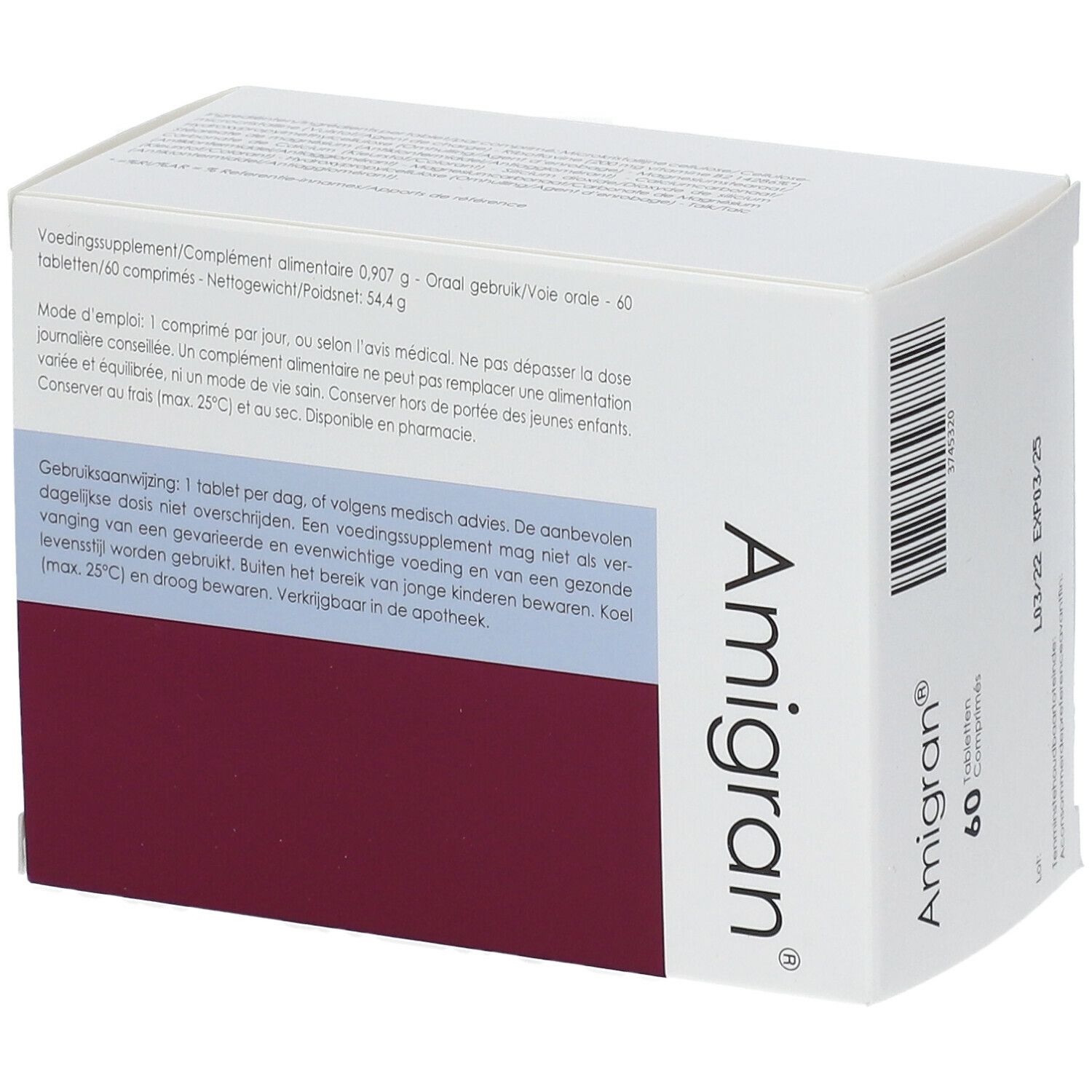 Amigran® 60 pc(s) - Redcare Apotheke