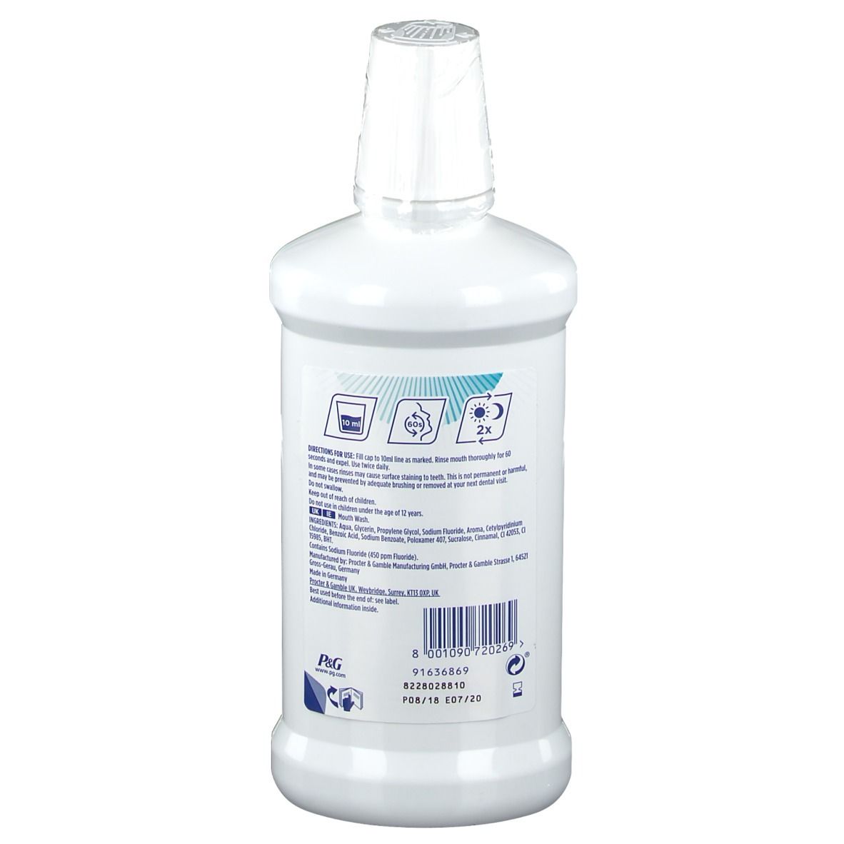 Oral-B® Zahnfleisch & -Schmelz Repair Mundspülung Frische Minze 500 ml ...