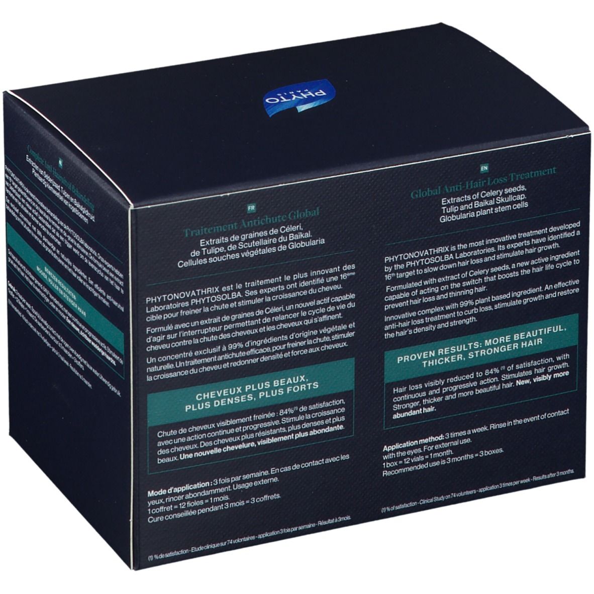 PHYTO NOVATRIX global Anti-Haarausfall Kur 12x3,5 ml - Redcare Apotheke