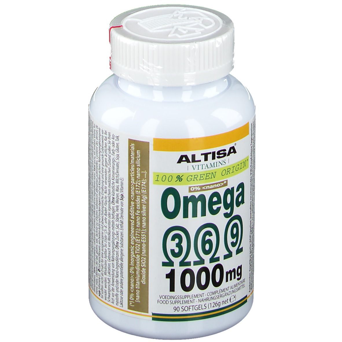 ALTISA® Omega 3 - 6 - 9 1000 mg 90 St - Redcare Apotheke