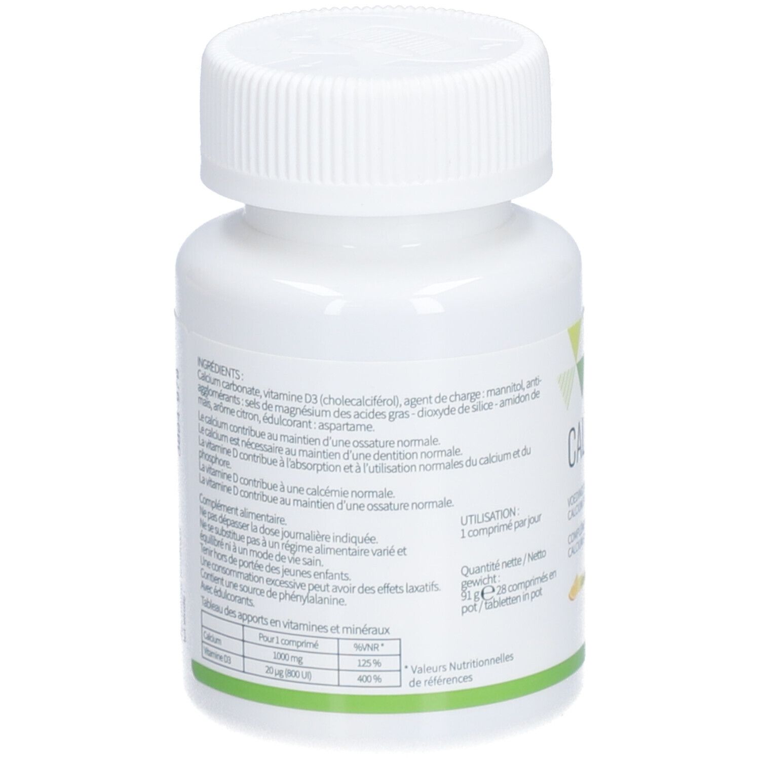 Calcivid Chew 1000mg / 800IE Zitrone 28 St - Redcare Apotheke